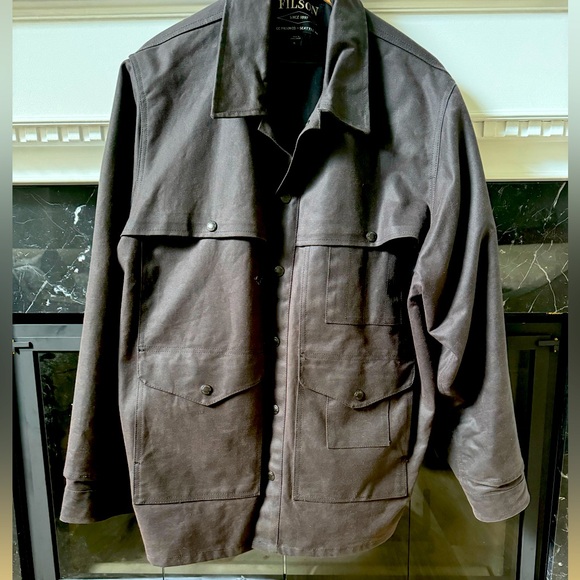 Filson | Jackets & Coats | Filson Tin Cloth Short Lined Cruiser Jacket ...